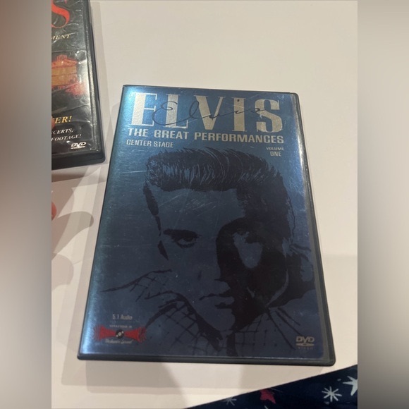 Media | Elvis The Great Performances Volume 1 Center Stage Dvd 202 ...